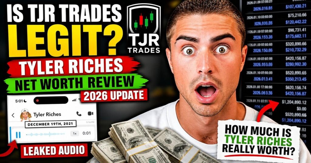 Is TJR Trades Legit? Tyler Riches Net Worth (2026)